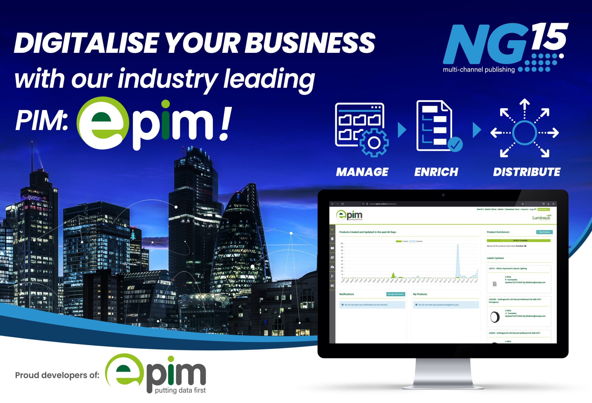 Product Data Syndication starts with e-Pim - e-Pim
